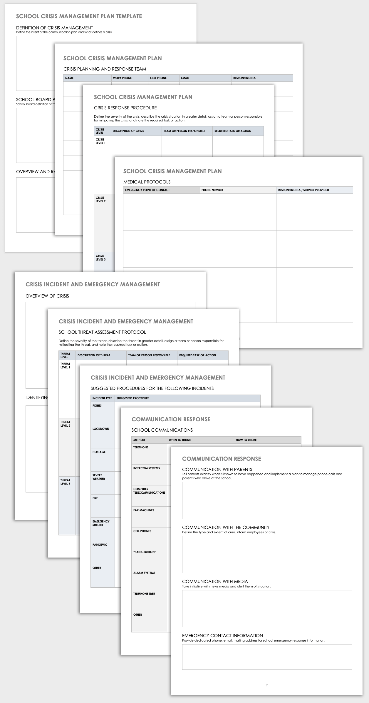Free Crisis Communication Plan Templates | Smartsheet