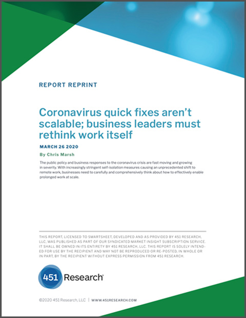 Your COVID-19 response resource center | Smartsheet