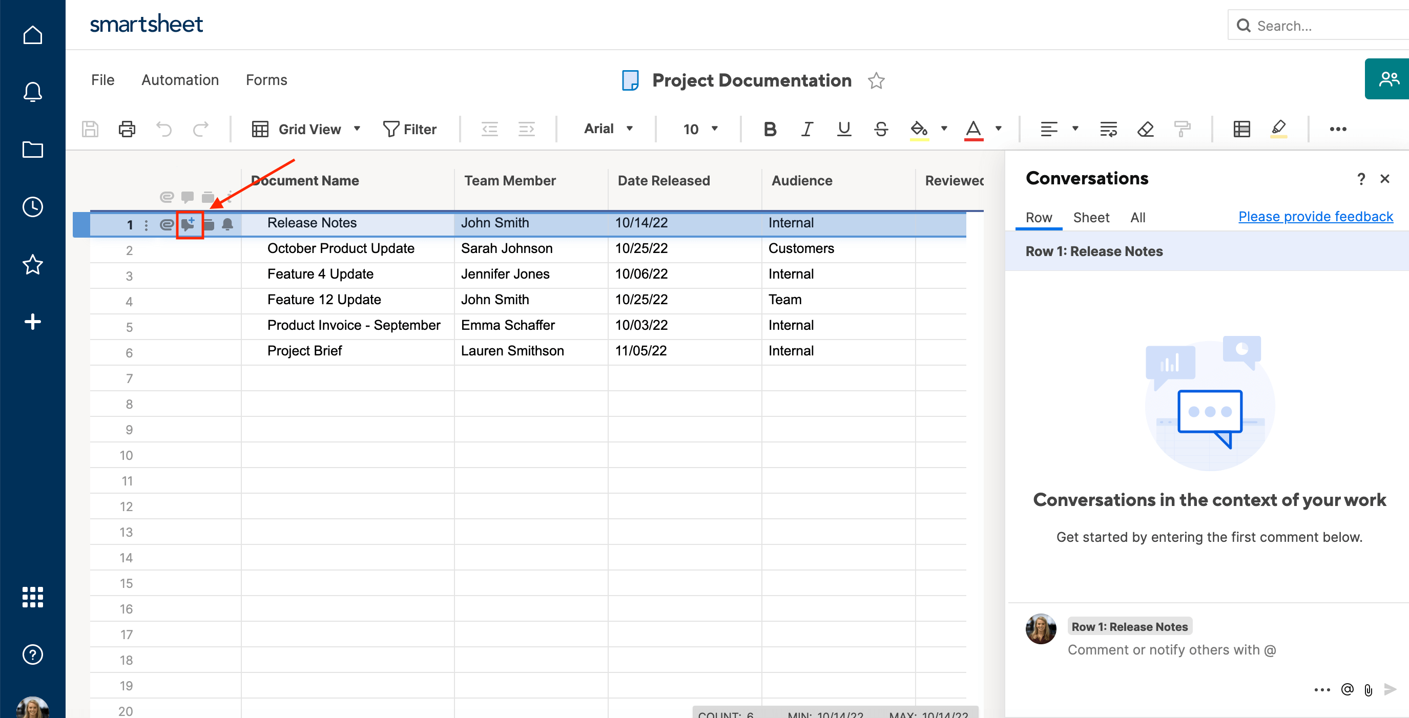 Agile Document Management - Smartsheet