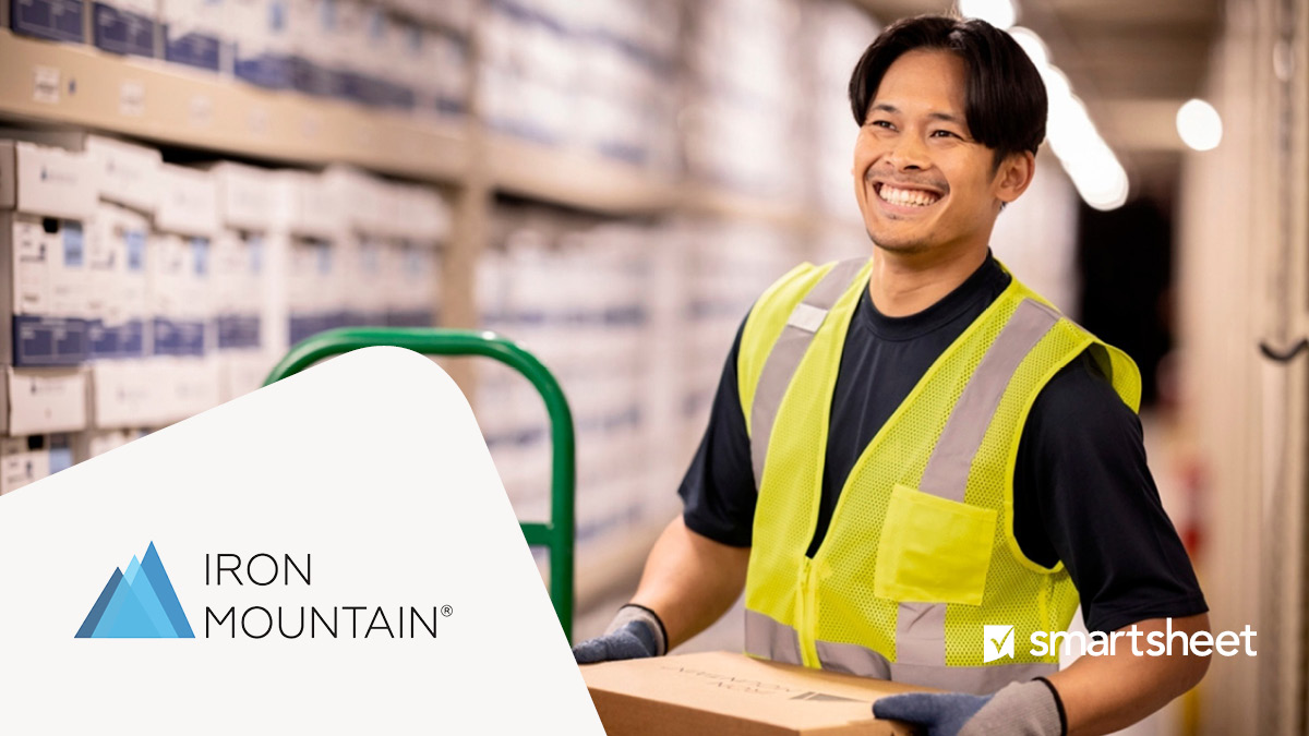 Iron Mountain relies on Smartsheet Modern Project and Portfolio ...