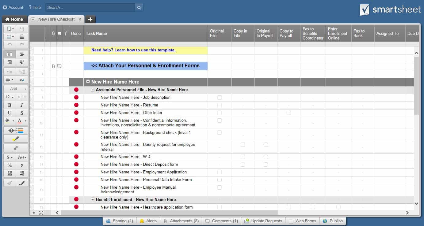 Employee Onboarding Guide from HR Experts | Smartsheet