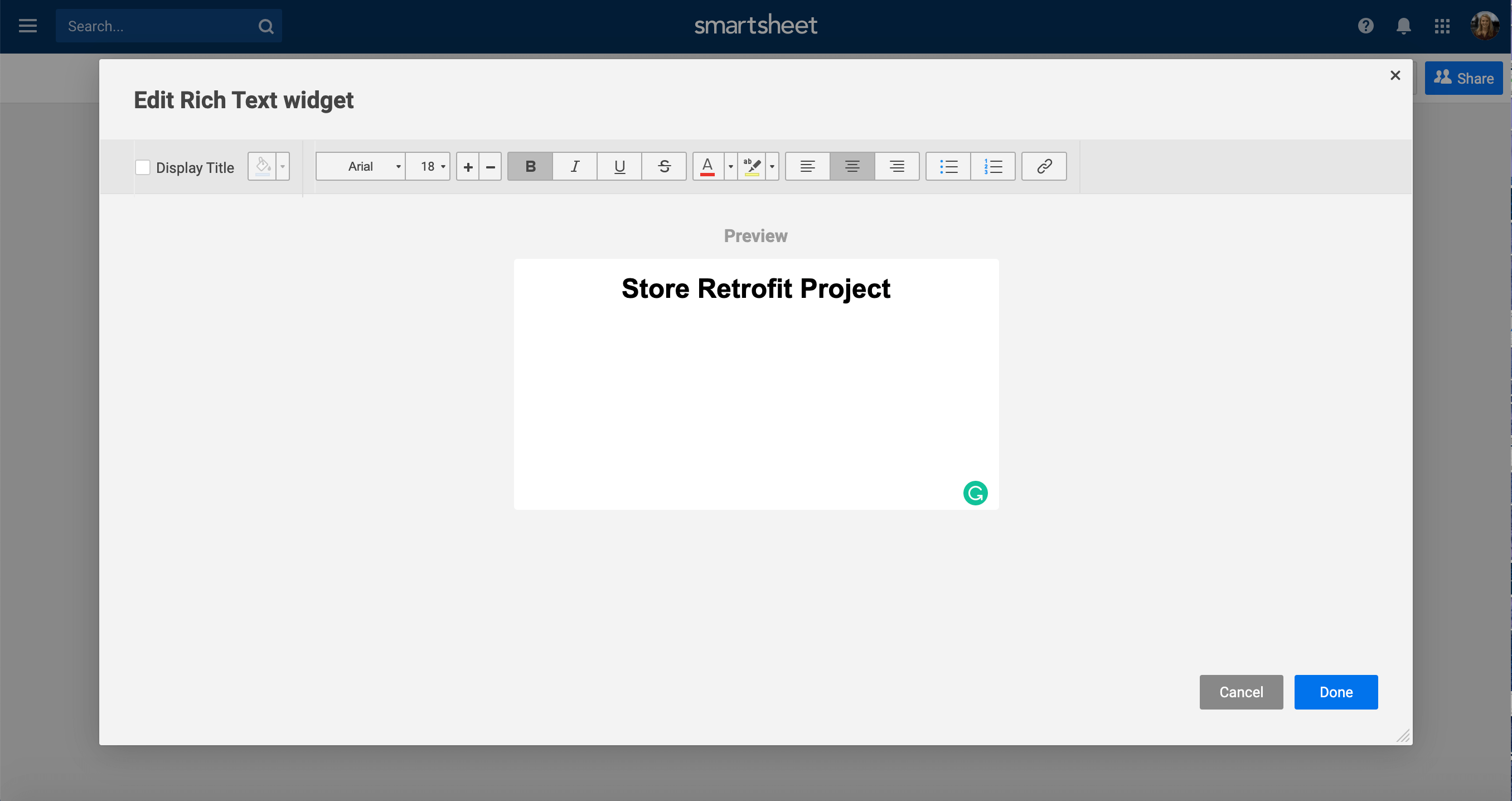How to Set Up a Project Management Dashboard in Smartsheet | Smartsheet ...