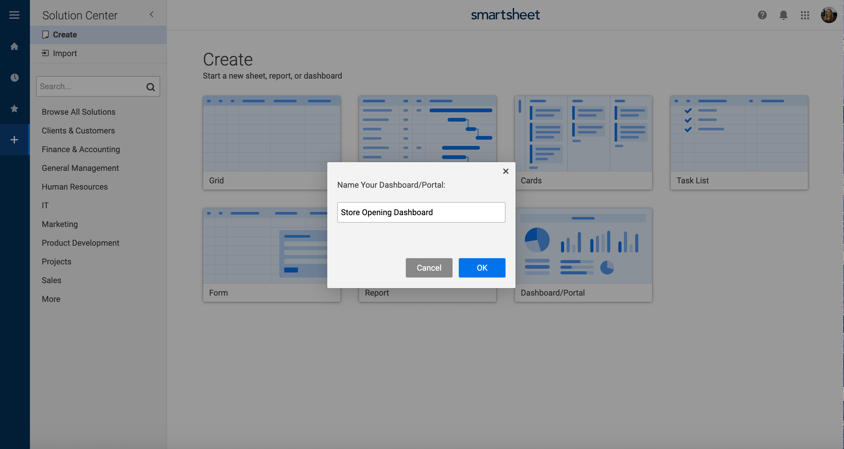 How to Set Up a Project Management Dashboard in Smartsheet | Smartsheet ...