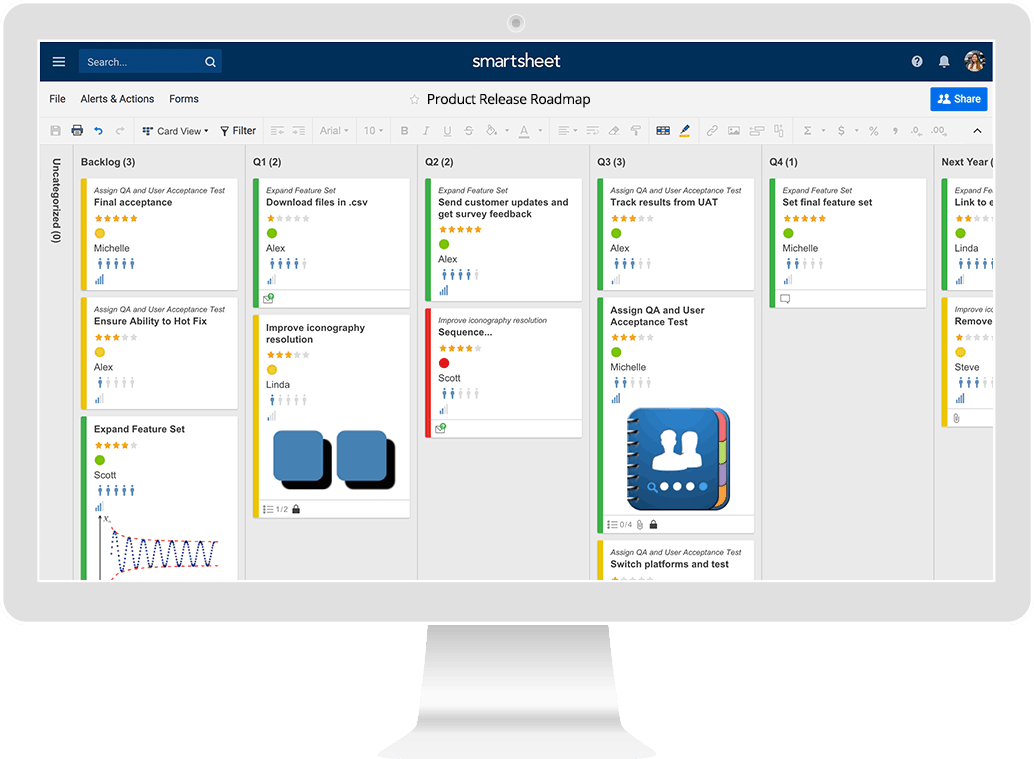 Card View Gallery | Smartsheet