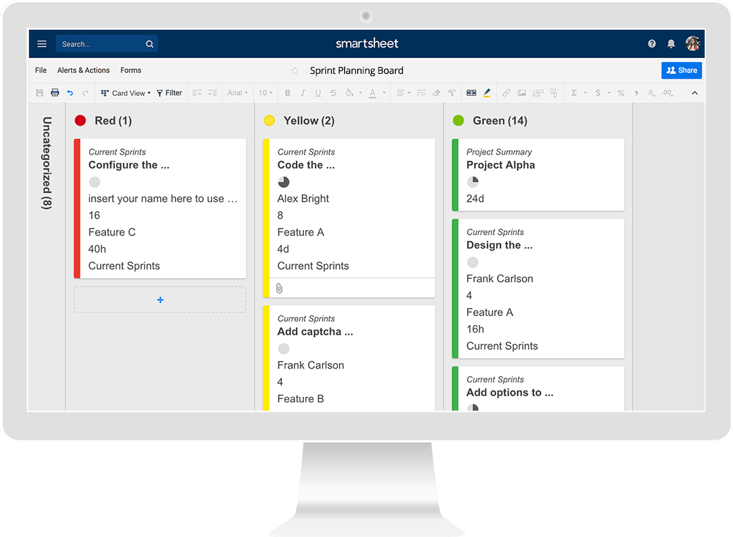 Card View Gallery | Smartsheet