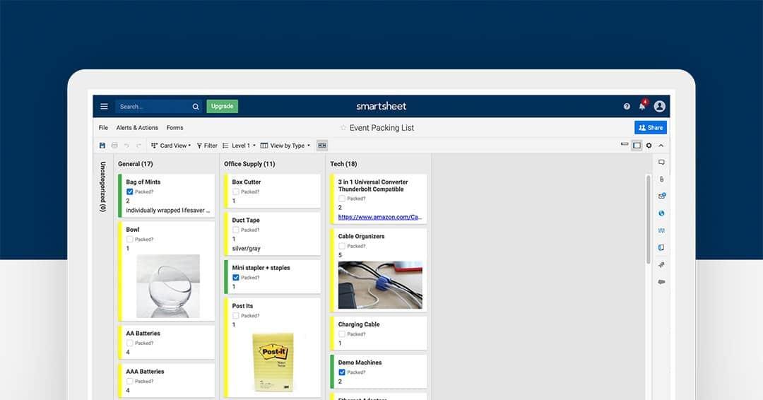 How to Plan a Trade Show in Smartsheet | Smartsheet