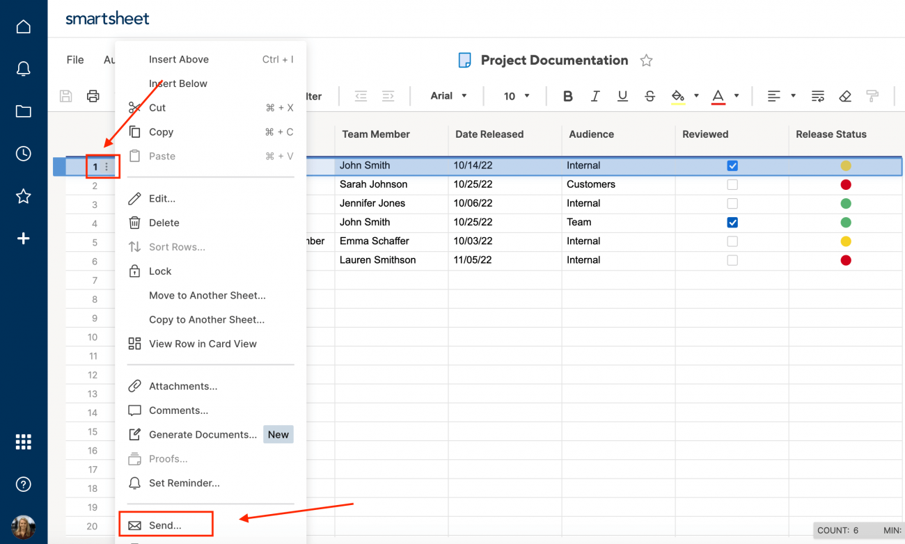 Agile Document Management - Smartsheet
