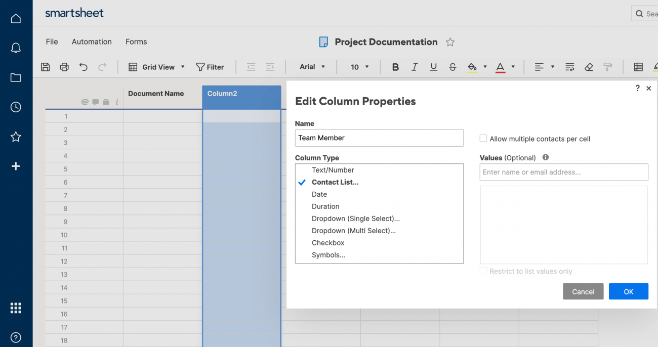 Agile Document Management - Smartsheet