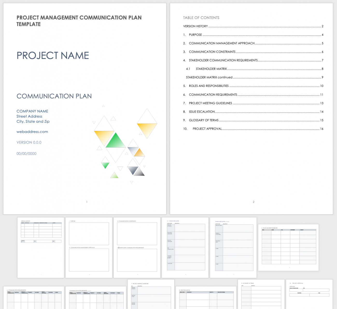 Free Project Communication Templates | Smartsheet