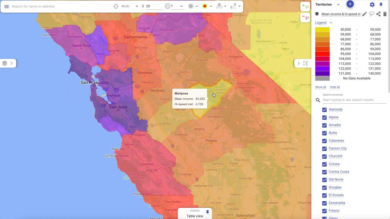 Mapsly: Interactive Map for Smartsheet | Smartsheet
