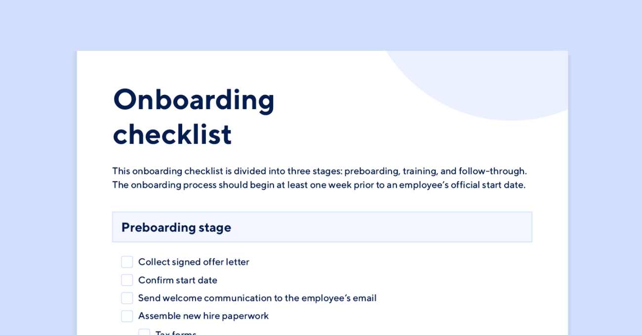 Onboarding and Offboarding | Smartsheet