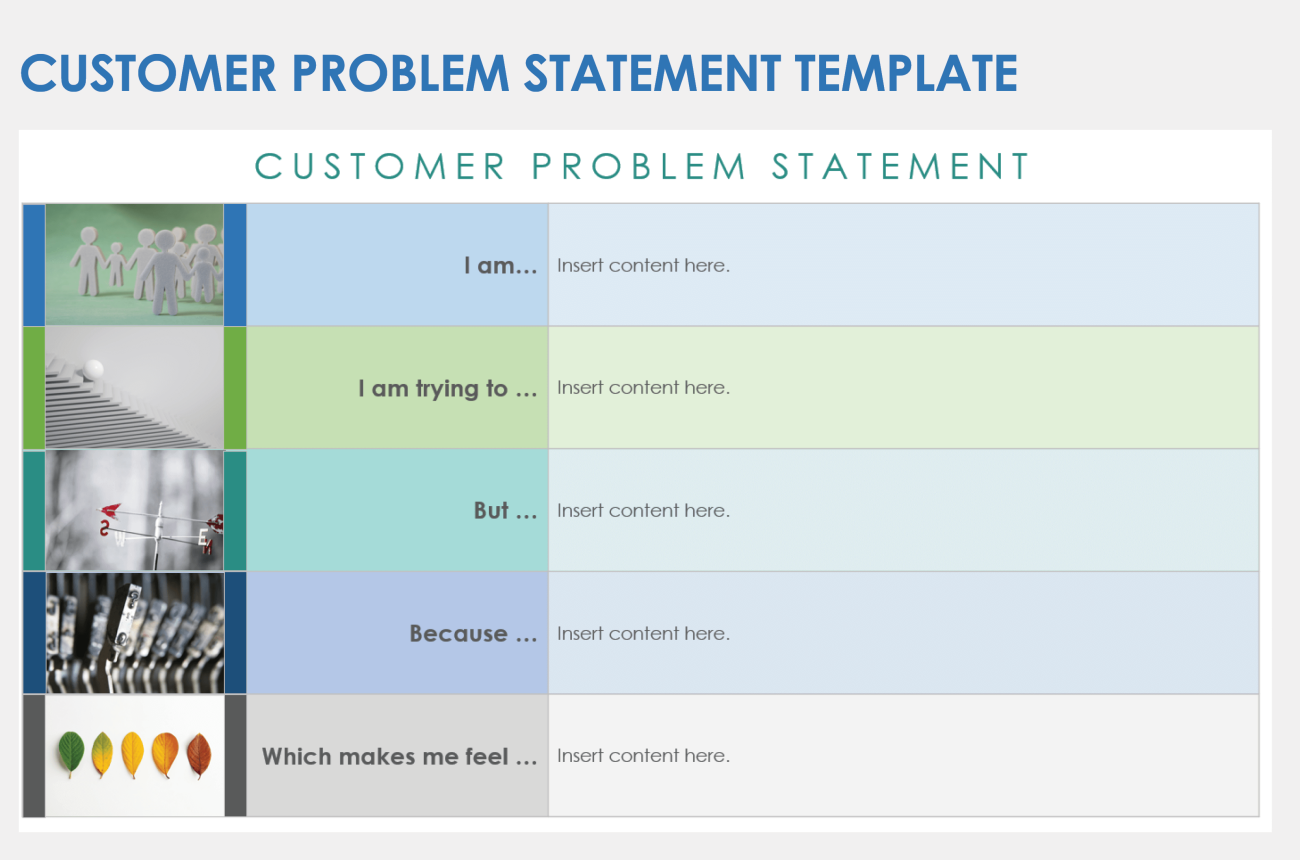 Free Problem Statement Templates | Smartsheet
