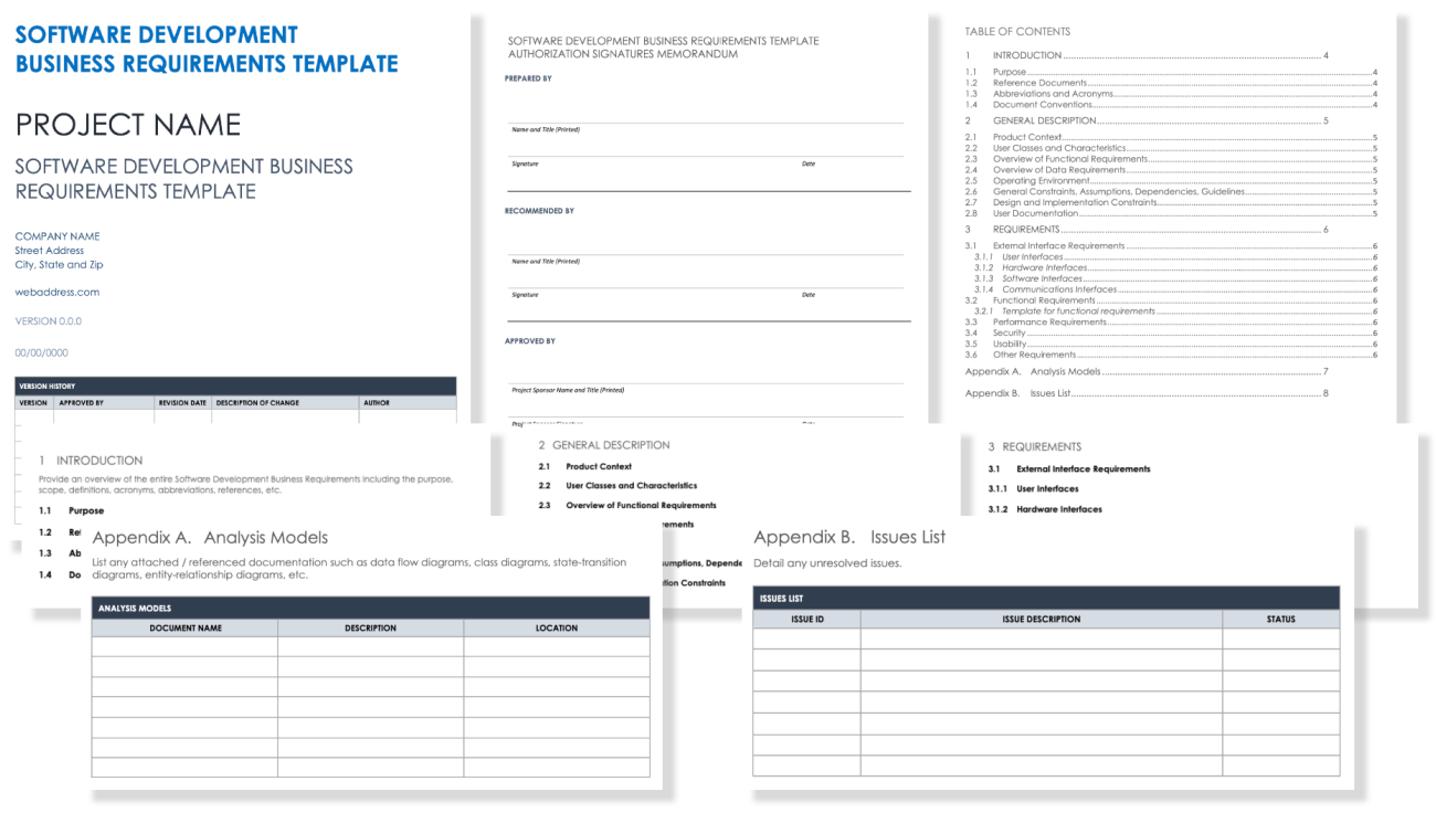 Free Requirement Gathering Templates: All Types & Formats