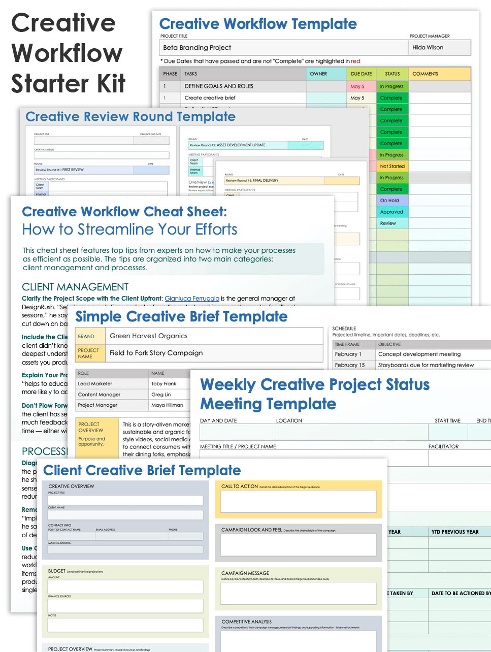 Managing Creative Workflows: Full Step-by-Step Guide With Templates