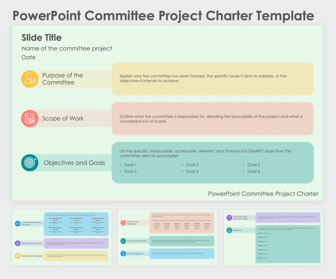 Free PowerPoint Project Charter Templates: Slides, Presentations