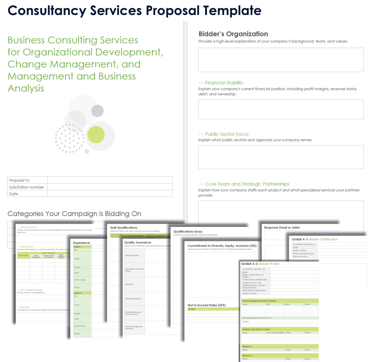 Free PDF Consulting Proposal Examples, Samples & Templates