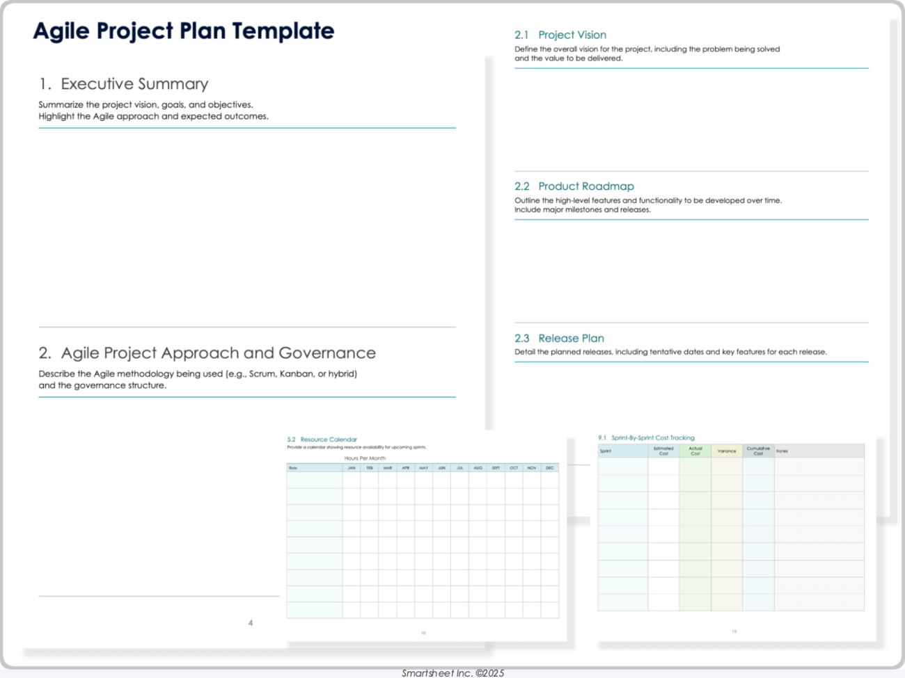Free Agile Project Management Templates - All Formats