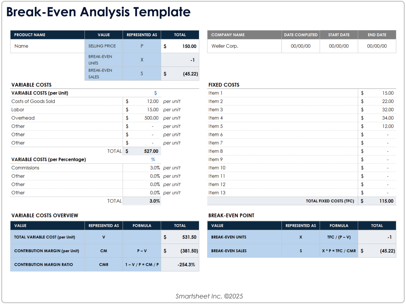 Free Excel Financial Planning Templates: Business & Personal