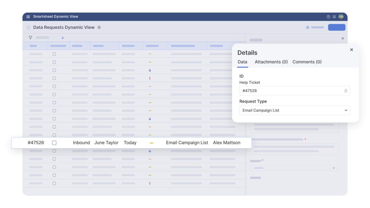 Smartsheet Dynamic View | Smartsheet