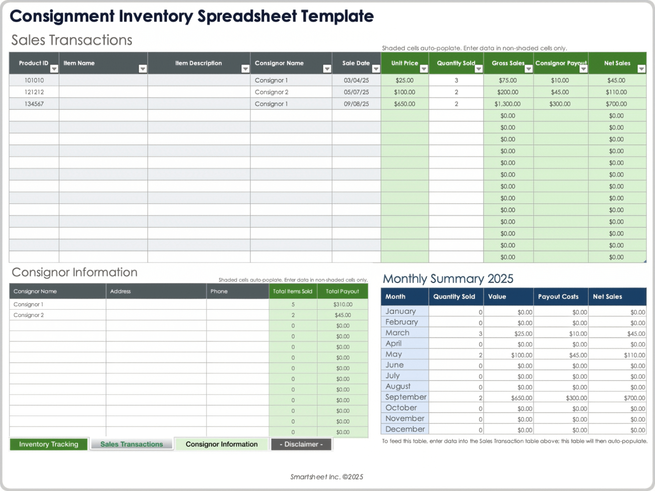 Free Inventory Tracking Spreadsheet Templates