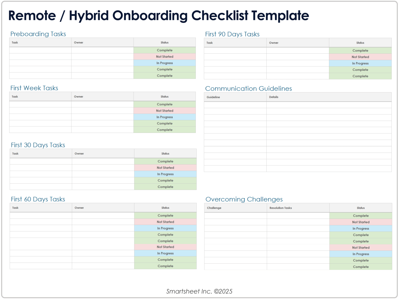 Free Employee Onboarding Templates