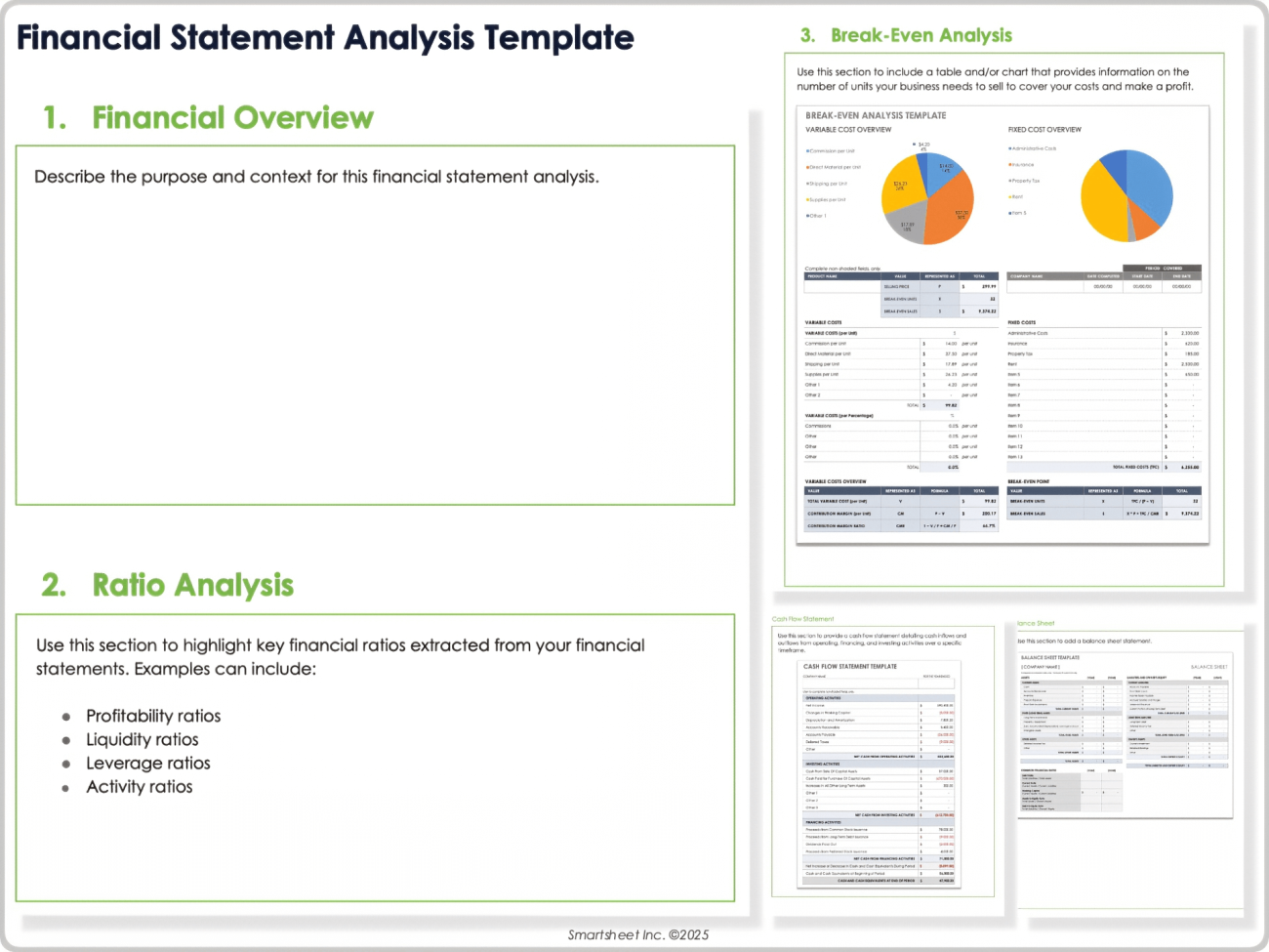 Free Financial Statement Templates