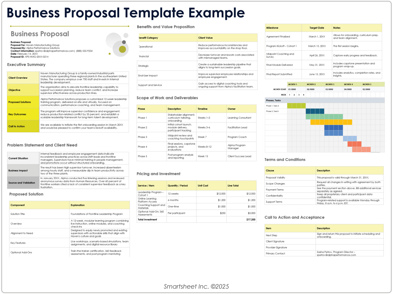 Free Business Proposal Templates
