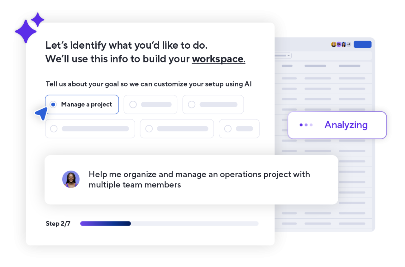 Smartsheet AI features and capabilities | Smartsheet