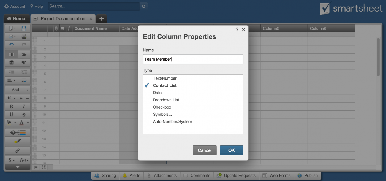 Agile Document Management - Smartsheet