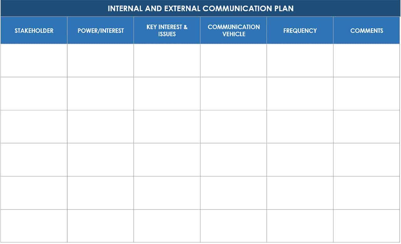 Free Communication Strategy Templates and Samples | Smartsheet
