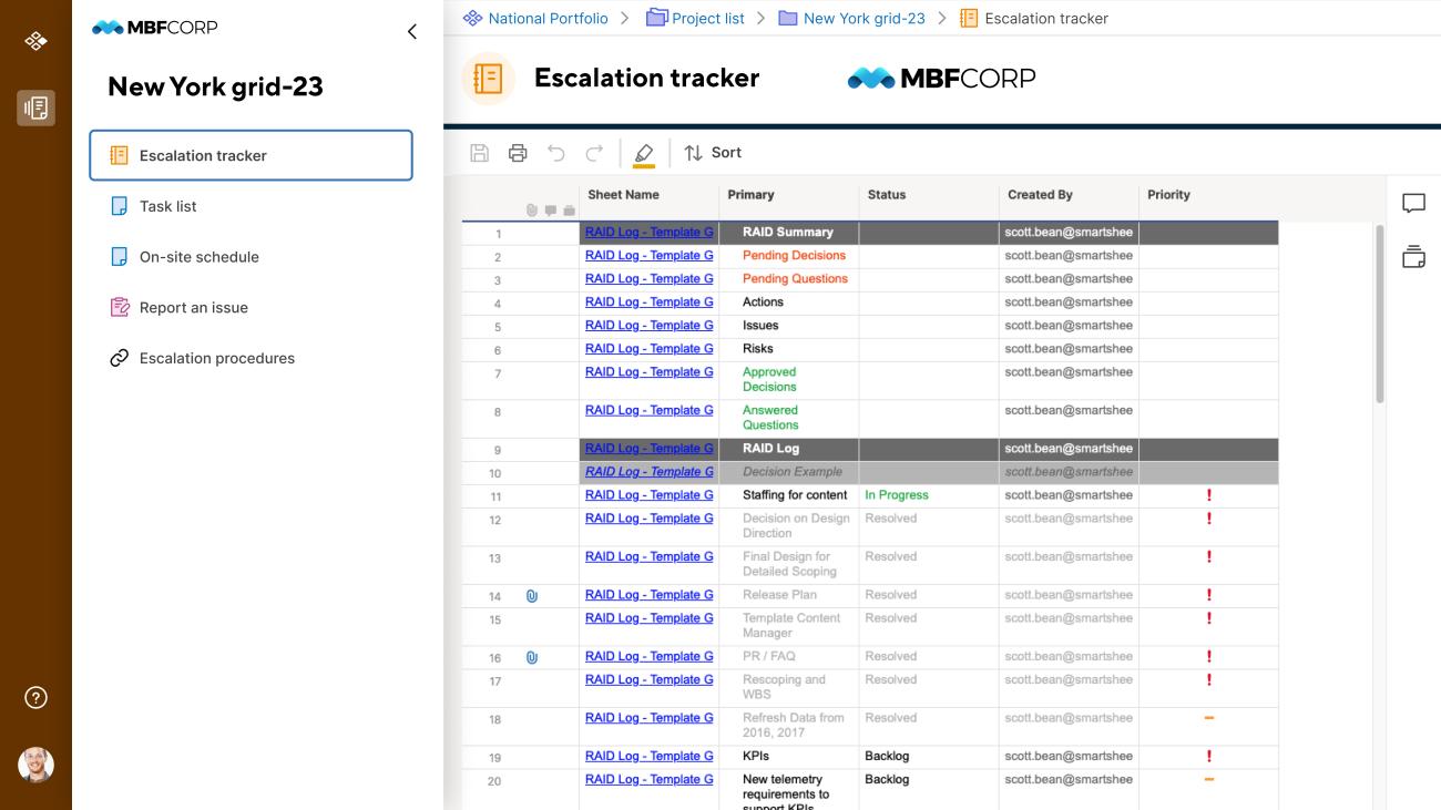 Portfolio WorkApps goes live at ENGAGE | Smartsheet