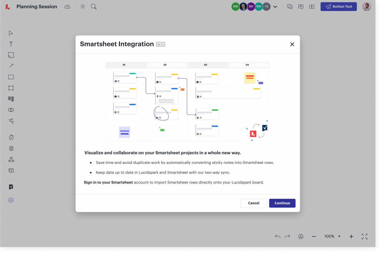 Lucidspark for Smartsheet | Smartsheet