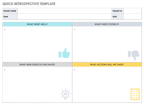 Agile and Scrum Retrospective Templates | Smartsheet