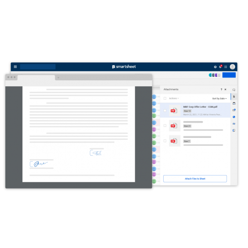 E-Signatures with Docusign | Smartsheet