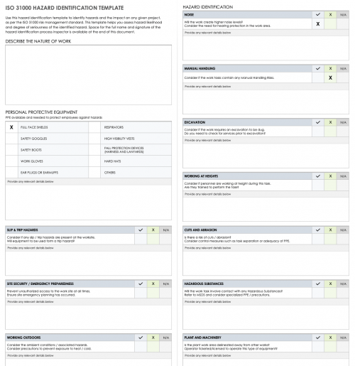 ISO 31000 Checklists, Registers & Templates | Smartsheet