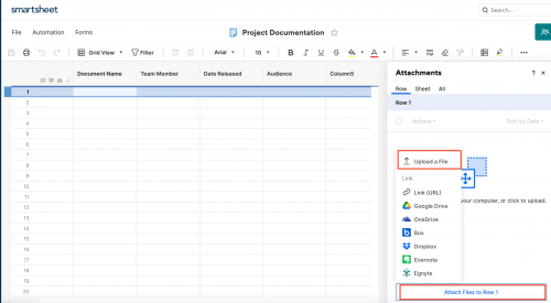 Agile Document Management - Smartsheet
