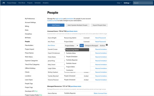 Roundup: 7 new features in Resource Management (formerly 10,000ft ...