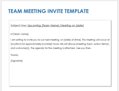 Free Team Meeting Templates: Agenda, Minutes, and Notes