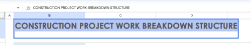Free Work Breakdown Structure Templates for Google | Smartsheet