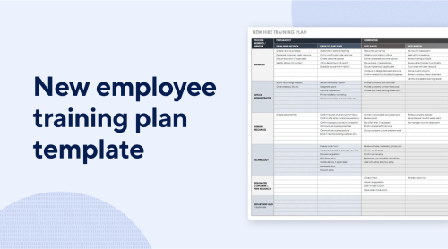 Free Training Plan Templates for Business Use | Smartsheet