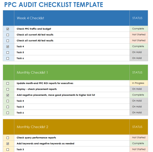 Free PPC Campaign Templates | Smartsheet