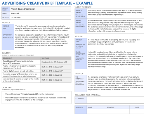 How to Write a Creative Brief with Examples & Templates