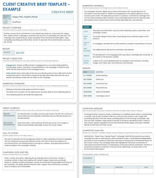 How to Write a Creative Brief with Examples & Templates