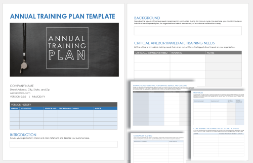 Free Annual Planning Templates | Smartsheet