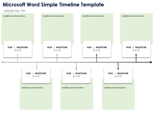 3 Easy Ways to Create Timelines in MS Word