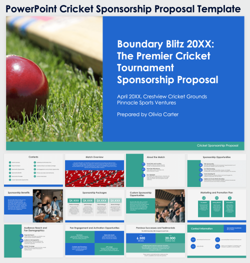 Free PowerPoint Sponsorship Proposal Templates & Presentations