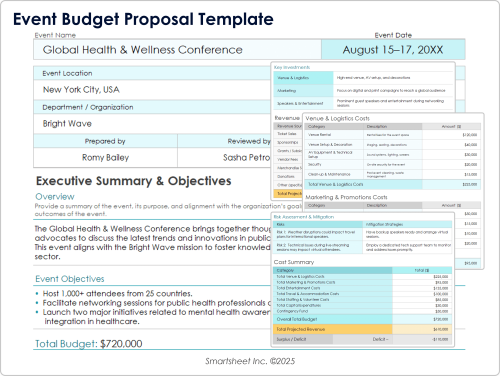 Free Event Budget Templates: Excel, PDF
