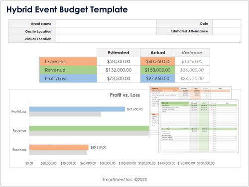 Free Event Budget Templates: Excel, PDF