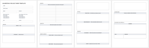 Free Project Brief Templates | Smartsheet