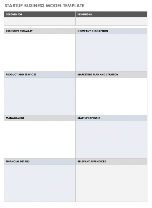 Free Business Model Canvas Templates | Smartsheet